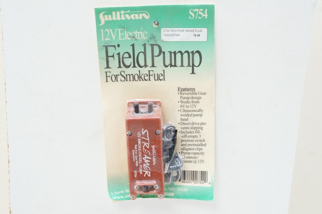 Sullivan S754 Streamer 12v Smoke Fluid Pump US Ship for sale online | eBay