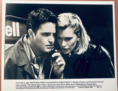 Matthew Perry Signed•Vintage•*THE WHOLE NINE YARDS* 2000 w/ UACC Member ...