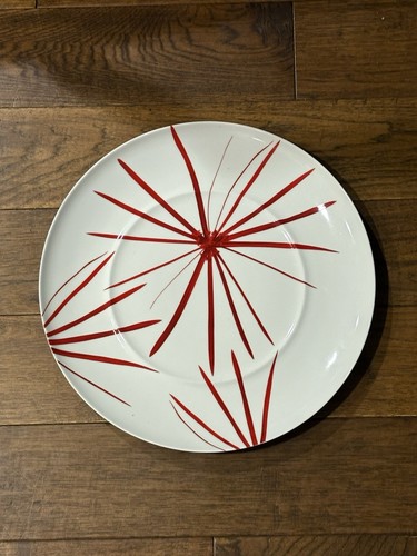 Mikasa PURE RED 15" SL134 Round Platter Chop Plate MINT | eBay
