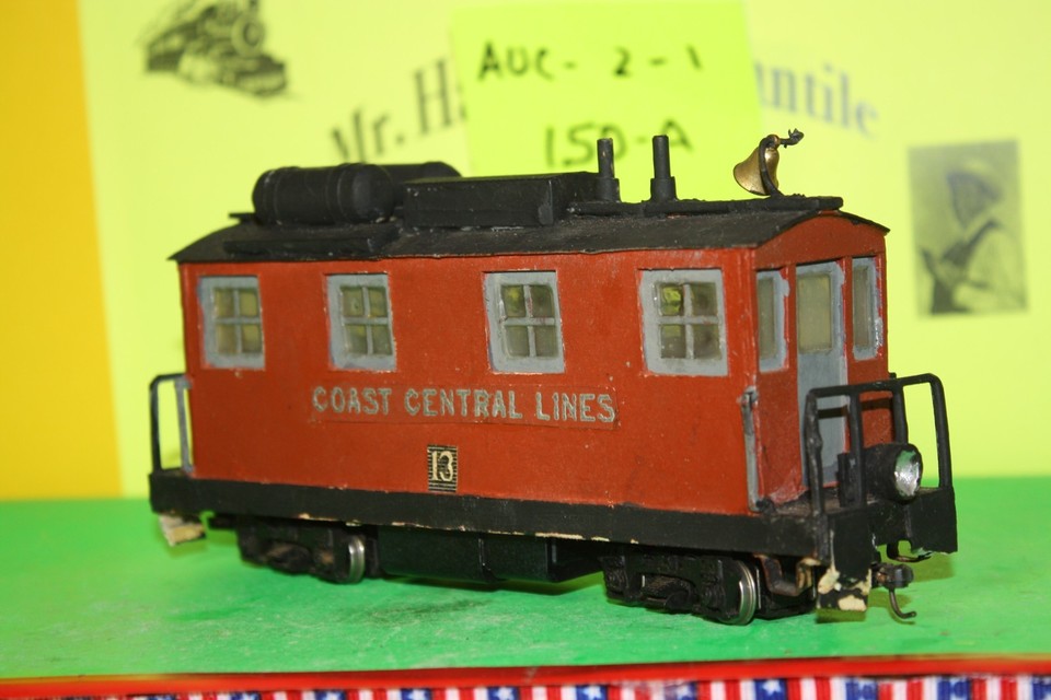Motorized Hand-Crafted ON30 Locomotive w/ Athearn powered RR ...