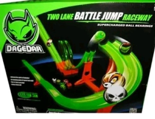 Dagedar TWO LANE BATTLE JUMP Raceway Supercharged Track Set/No Balls ...