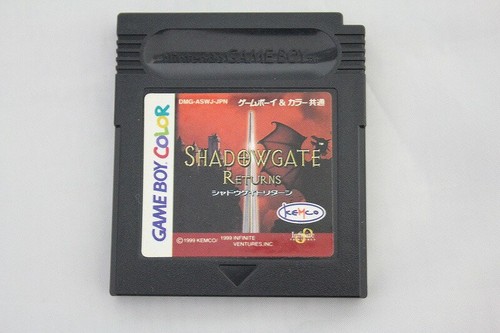 SHADOWGATE RETURNS Nintendo Game Boy Color Japan Import Free shipping ...