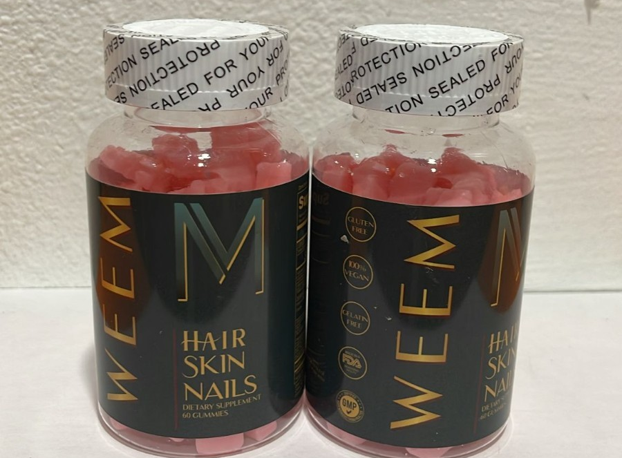 WEEM Hair Skin and Nails Gummies - Supports Healthy Hair (pack of 2) | eBay