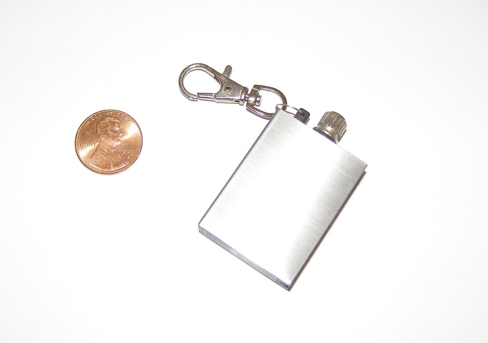 Survival Key Chain Magnesium Rod Flint Steel Firesteel Fire Striker ...