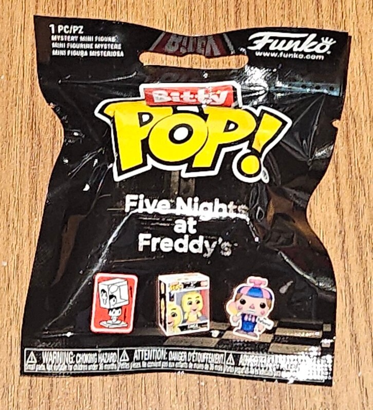 Funko Bitty Pop Blind Bag Five Nights At Freddy's FNAF Lot Of 3 Sealed ...