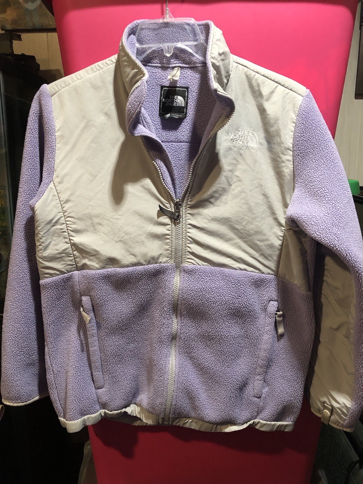 The North Face Girls Purple Fleece Jacket Size XL | eBay