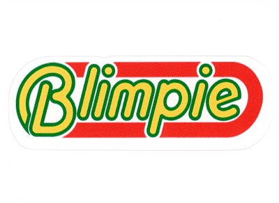 Blimpie Subs Logo Sticker (Reproduction) | eBay