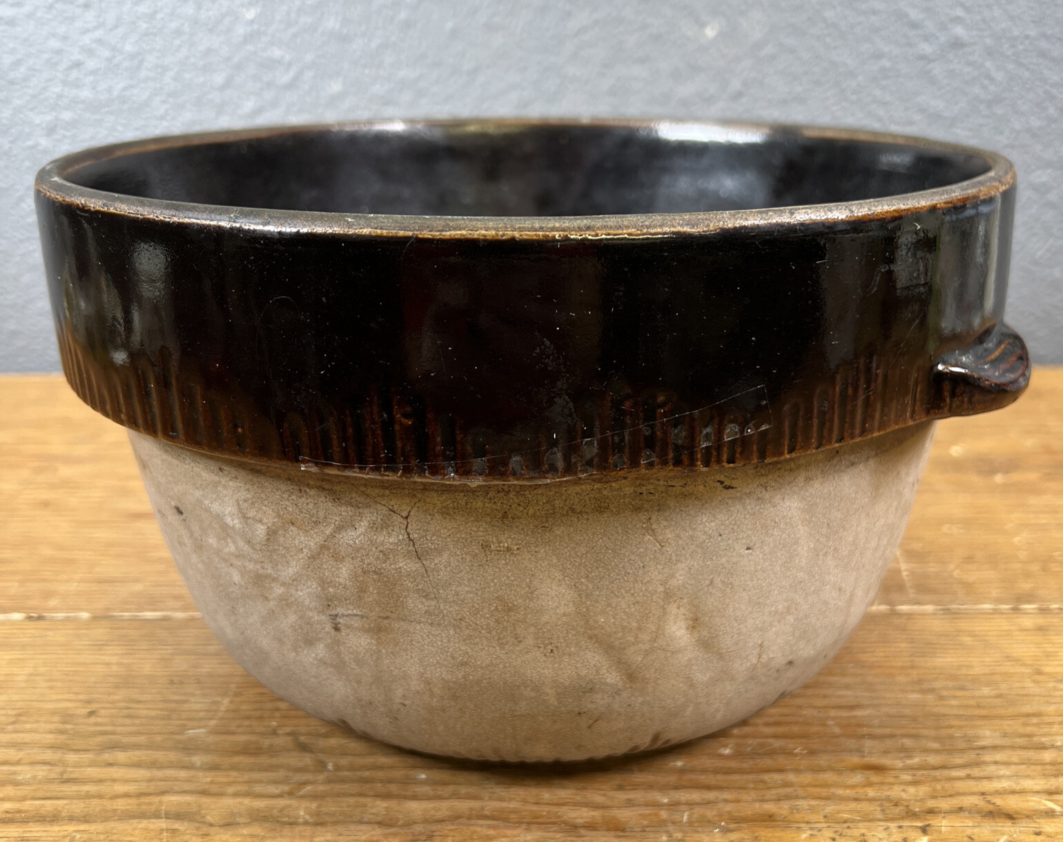 VINTAGE COOK-RITE COOKWARE STONEWARE MIXING BOWL 1285 | eBay