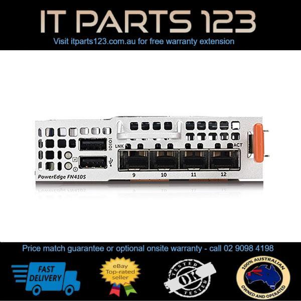 4W1VX Dell FN410s 4-port SFP+ I/O Module FX2 FX2s | eBay