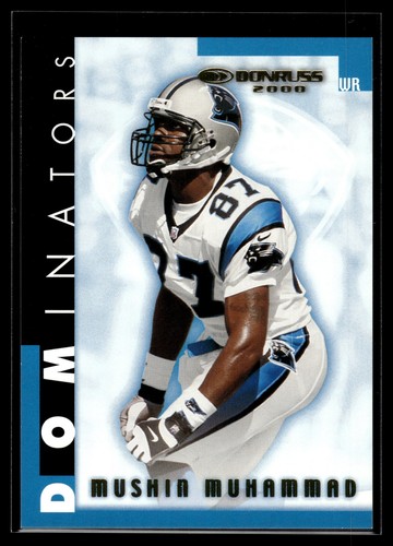 Muhsin Muhammad 2000 Donruss Dominators Card /5000 #D-49 | eBay