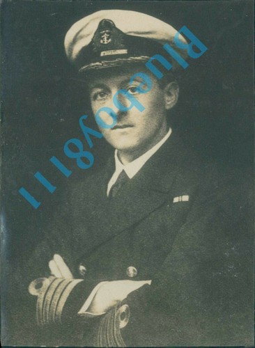 HMS Hood Royal Navy Battlecruiser Captain John Knowles Im Thurn 1923-24 ...