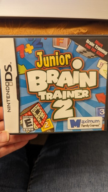 Junior Brain Trainer 2 (Nintendo DS, 2011) for sale online | eBay