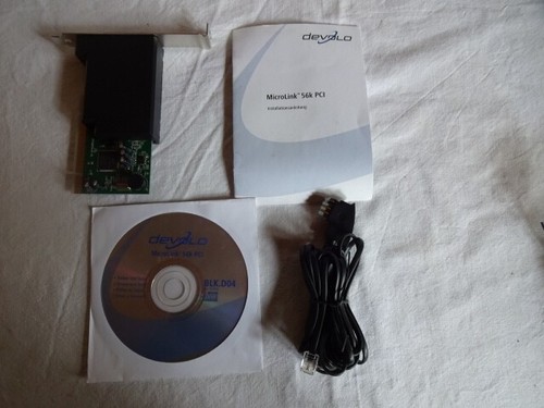 devolo MicroLink 56k PCI - Fax / Modem | eBay