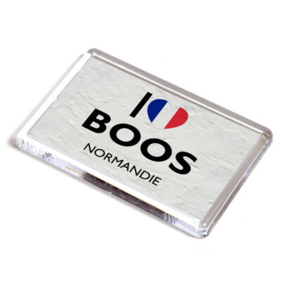FRIDGE MAGNET - I Love Boos, Normandie - France | eBay