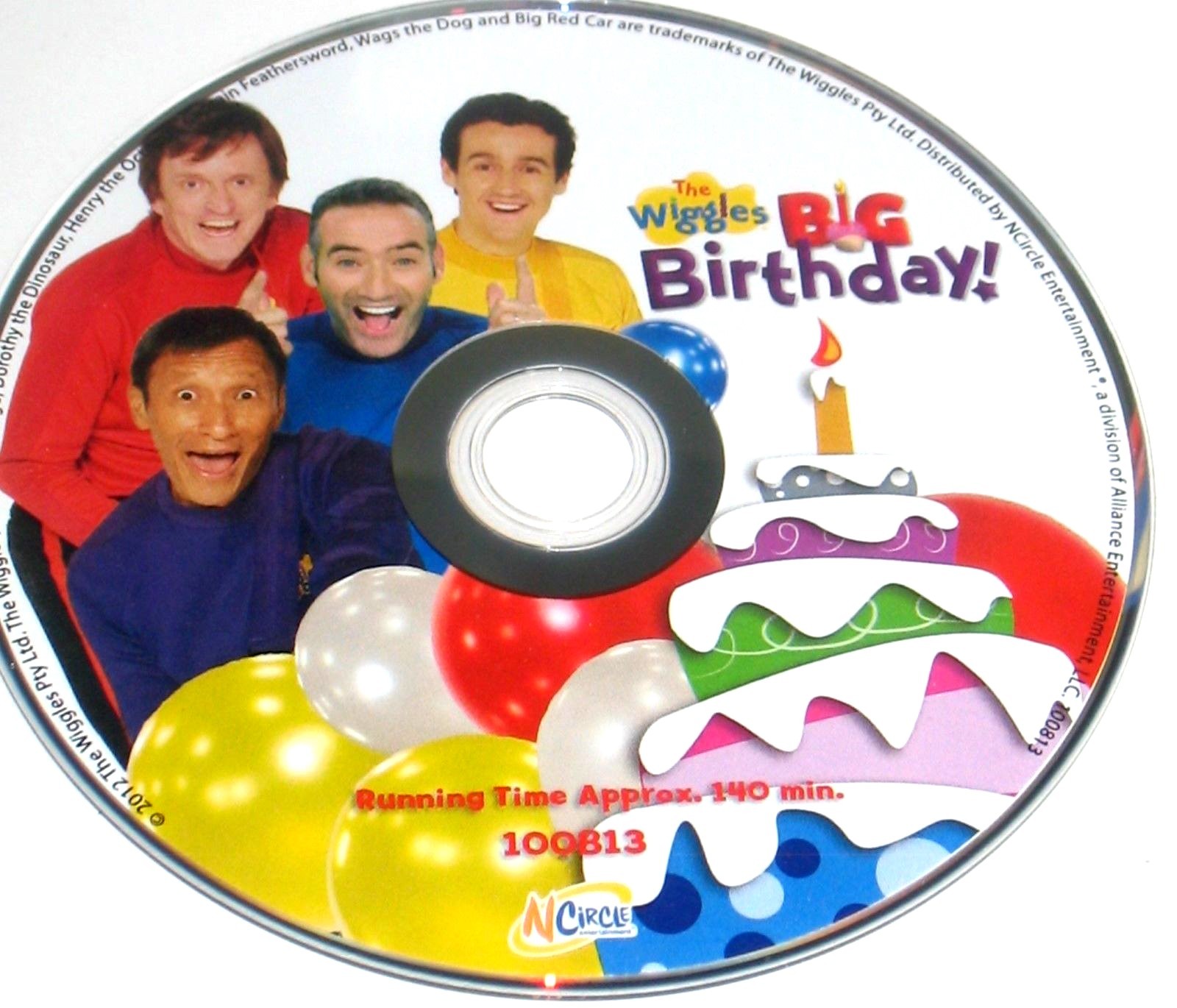 The Wiggles: Big Birthday! DVD, NEW! Sing, Dance, Parties 30 Songs Sing ...