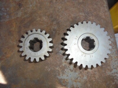 Quick change Gears 6 spline set 11 WIDE Dwarf UMP IMCA WISSOTA MIDGET ...