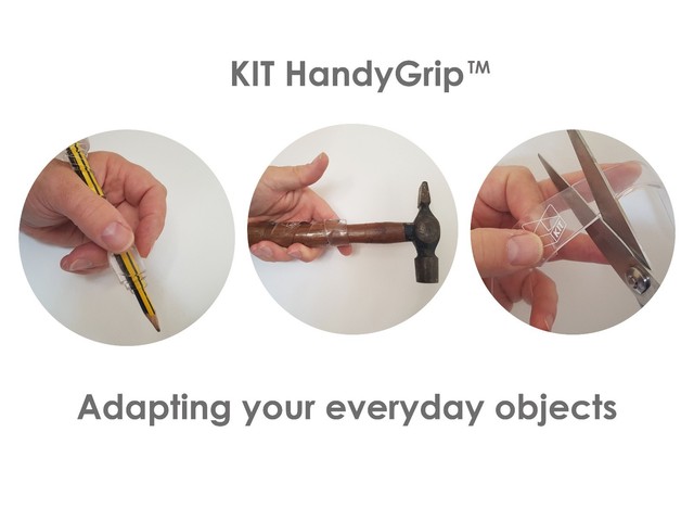 Kit Handygrip Hand Finger Grip Disability Aid Arthritis Knife Garden ...