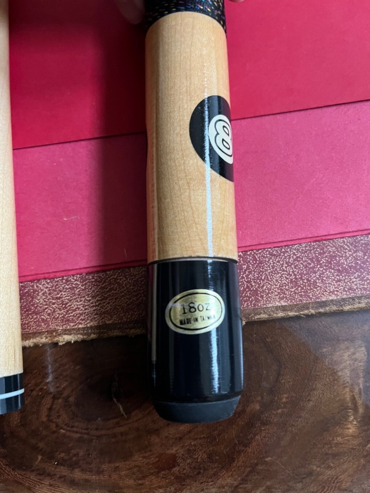 Vintage Camel Joe Cigarettes 8 Ball Billiard Cue Pool Stick w/ Case ...