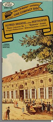 Alfred Brendel - Plays Beethoven - 1986 CD in Original CD Wallet ...