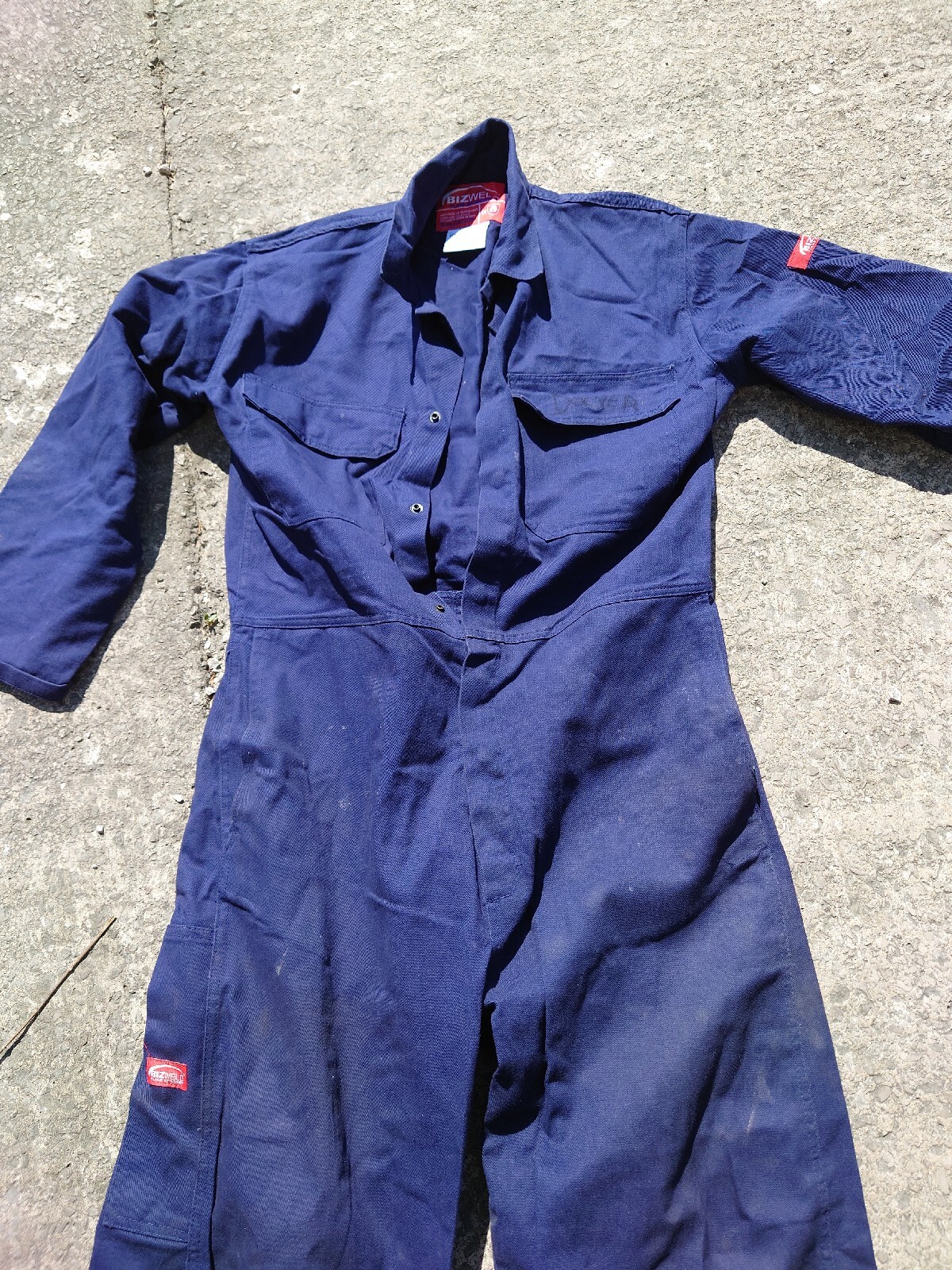 Ladies Or Mens Use Proban Blue Colour Boilersuit Or Overalls. | eBay UK