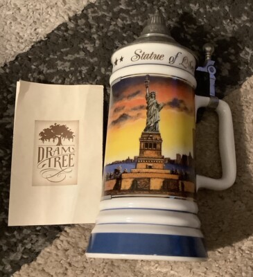 Statue Of Liberty Stein DREAM TREE Collectors Edition Serial #00766 | eBay