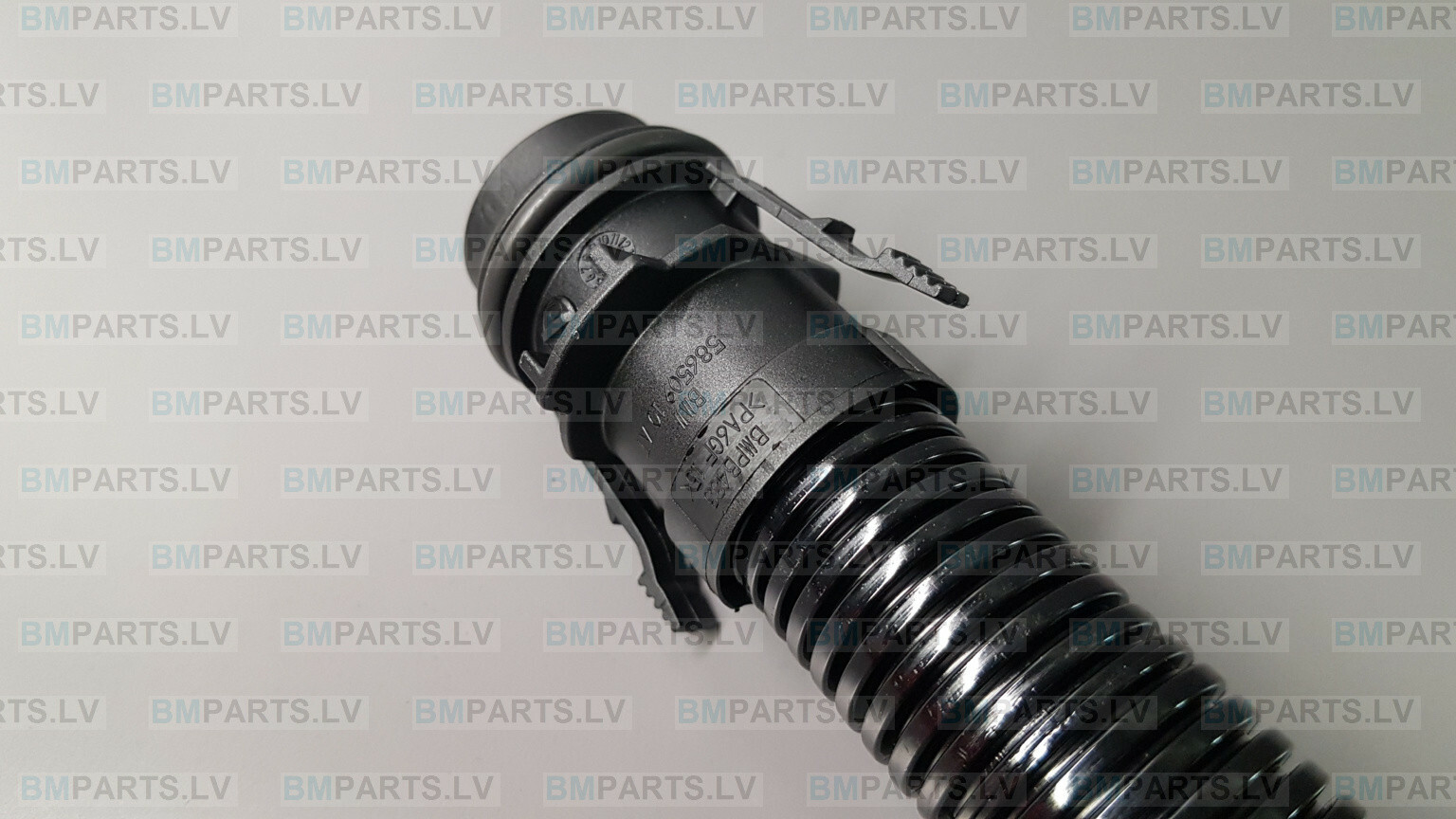 NEW GENUINE BMW INTAKE MUFFLER / FILTER CARTIDGE / HFM PIPE 13717810772 ...