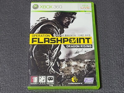 Microsoft XBOX360 Operation Flashpoint Dragon Rising Retro Game Korea ...