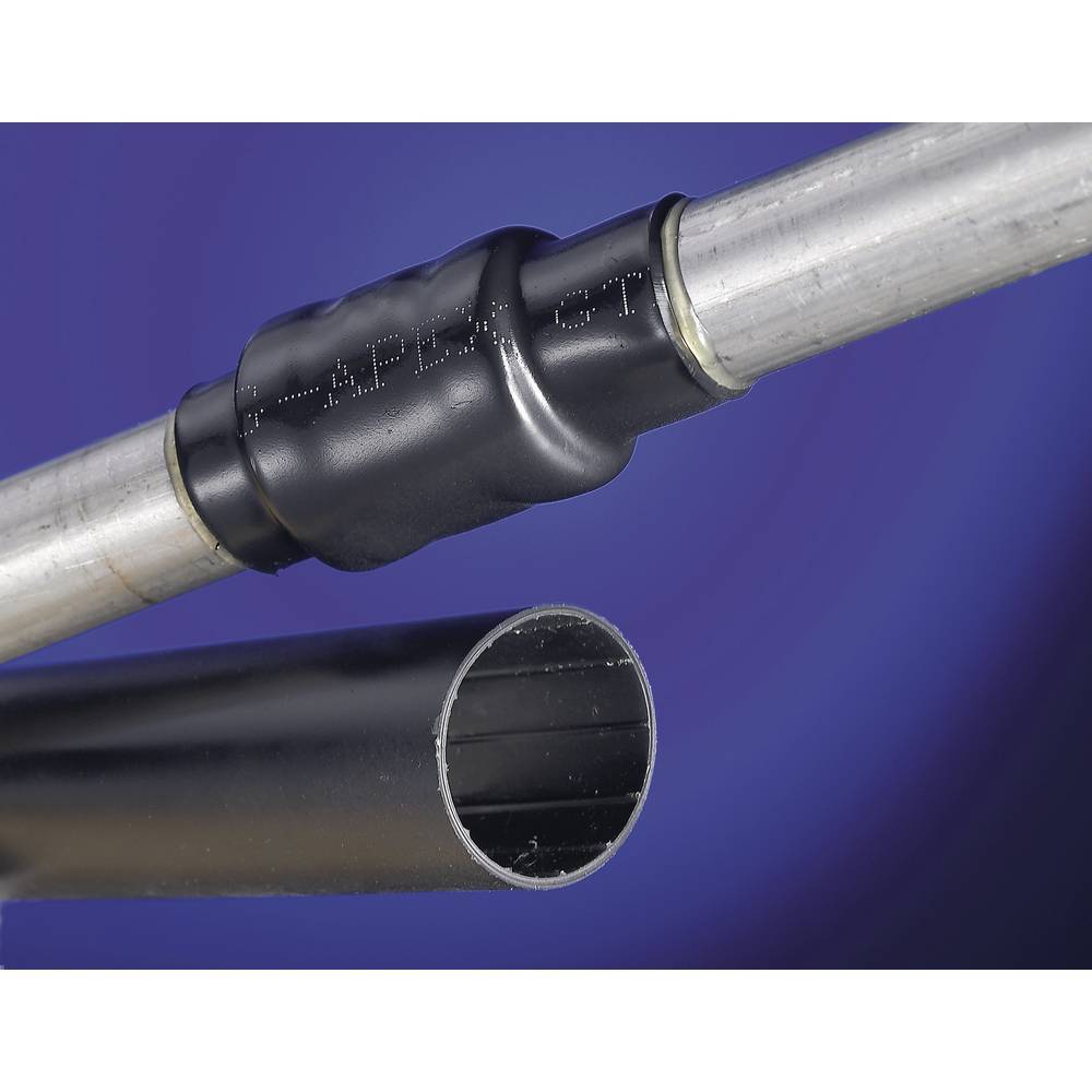 TRU COMPONENTS TC-9996000 Gaine thermorétractable avec colle noir 55 mm ...