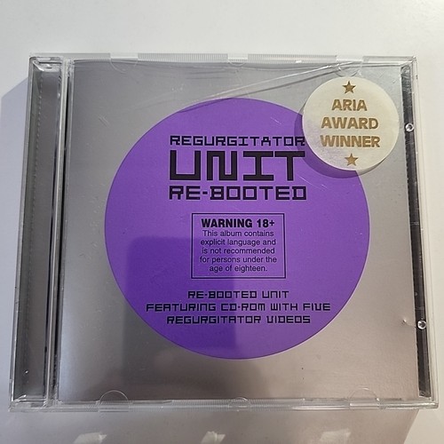 REGURGITATOR Unit Re-Booted CD Purple Cover 1997 639842526029 | eBay ...