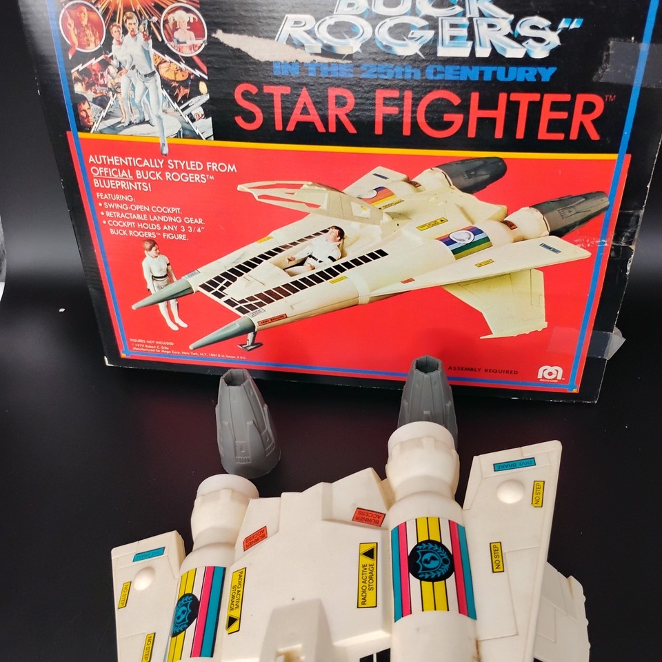 VINTAGE 1979 MEGO BUCK ROGERS STAR FIGHTER SET WITH BOX (SF1) AS IS | eBay