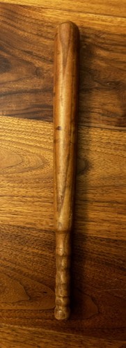 Vintage 15” Wooden Police Nightstick/Baton/Billy Club Solid Wood | eBay