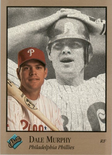 1992 Studio Dale Murphy Philadelphia Phillies #79 Baseball Card | eBay