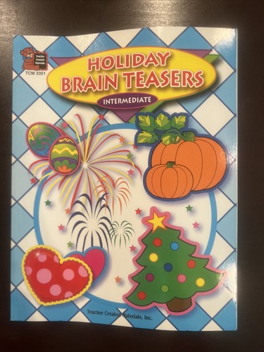 Holiday Brain Teasers, Intermediate Grades 3-5 Teacher Created ...
