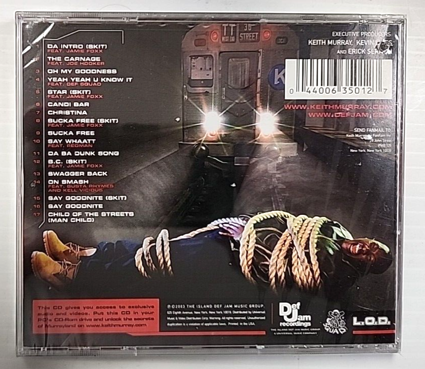 He's Keith Murray [PA] by Keith Murray (CD, Jul-2003, Universal/Def Jam ...