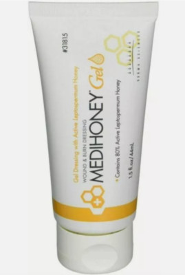 Integra Medihoney Gel Wound & Burn Dressing 1.5 fl oz Tube 31815 Lot of ...