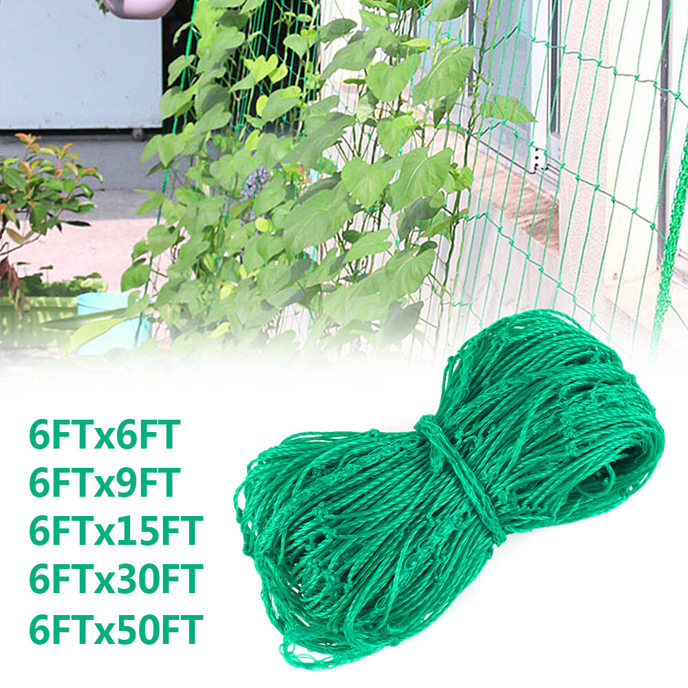 Heavy Duty Trellis Netting Plant Support Net Garden Vine Vegetable ...