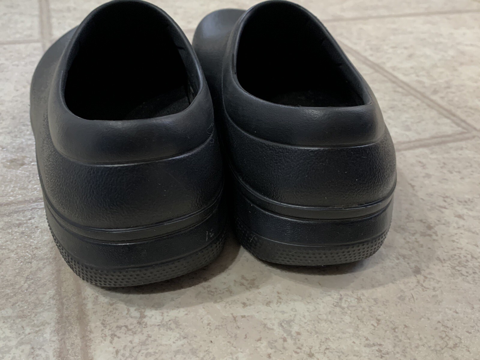 Crocs Men's 9 On The Clock LiteRide Work Slip-On Clog… - Gem