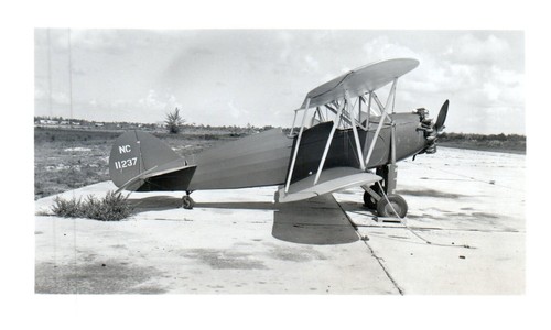 Waco F Weaver Aircraft Co Airplane Vintage Photograph 5x3.5" NC11237 | eBay