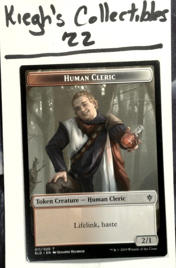 Mtg Human Cleric Token *011/020* | eBay