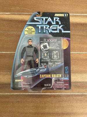 Star Trek Captain Koloth Warp Factor Series 1 Action Figure 1997 ...