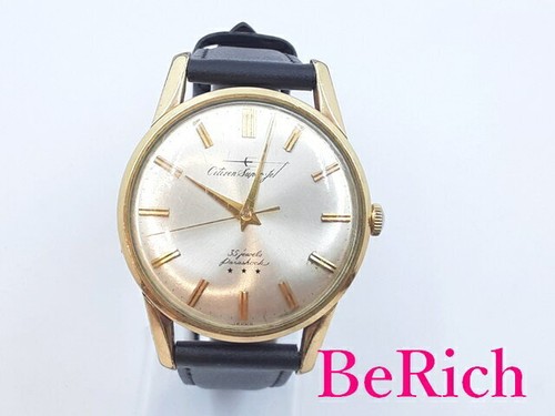 CITIZEN Super Jet Men's JT1507081 35 Stones Champagne Gold Dial 14KGF ...