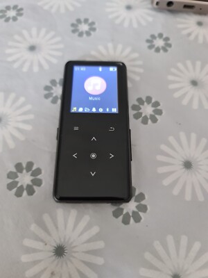 MP3 Players AiMoonsa 64 GB SD Card Bluetooth 5.2 Music Player Sound ...