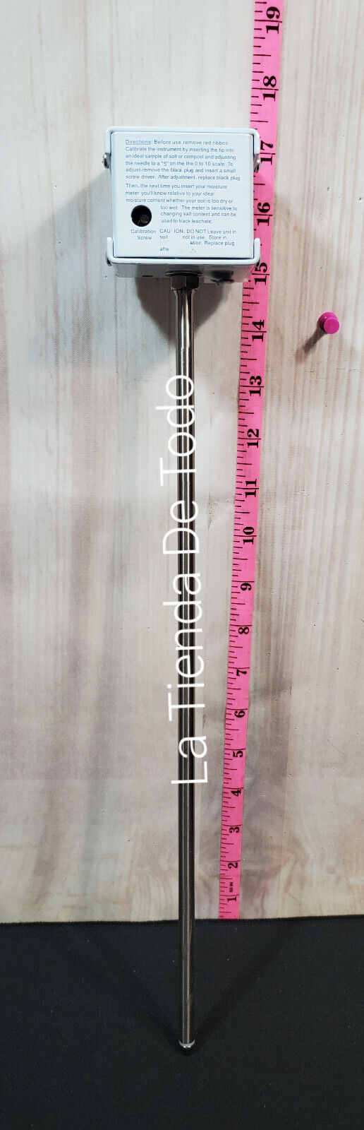 15" GARDEN SOIL COMPOST MOISTURE METER FITS MM15 FOR REOTEMP USERS READ ...
