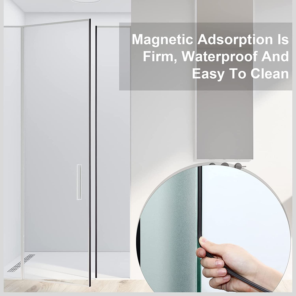 Shower Door Magnetic Strip Insert Flexible Strong Absorption Magnetic ...