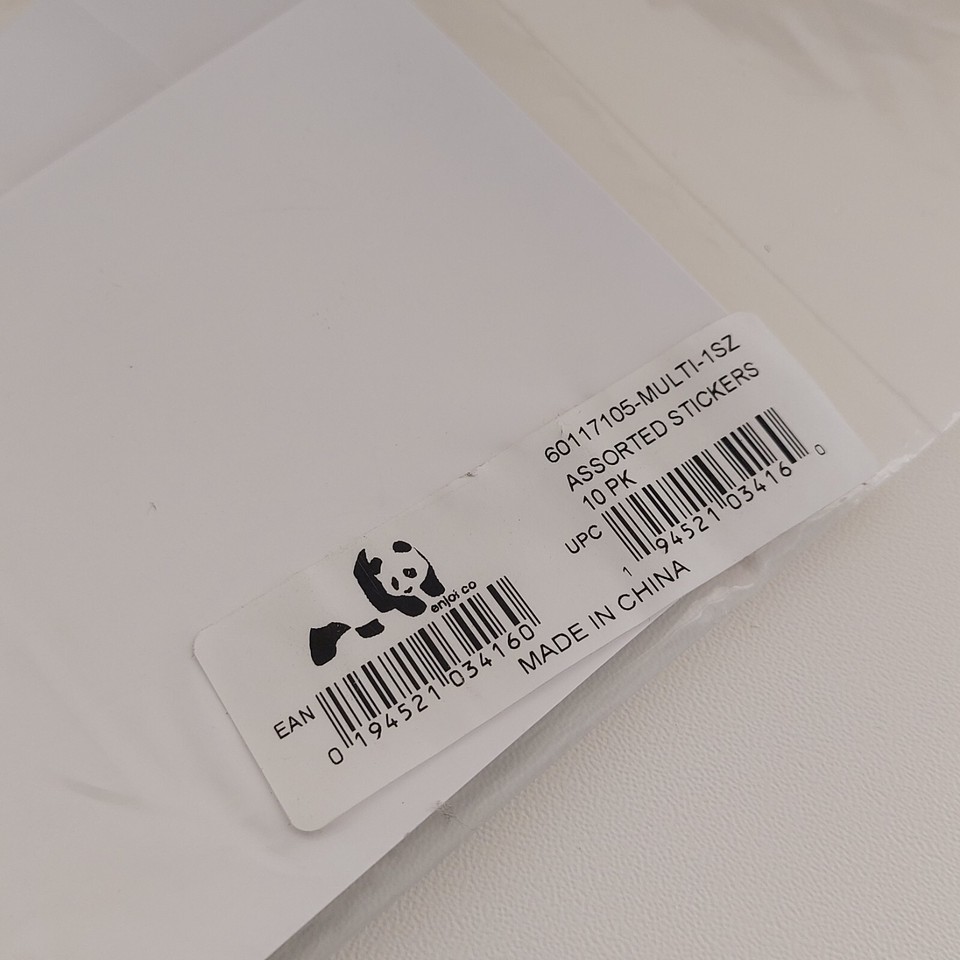 Enjoi Skateboarding Assorted Stickers 10 Pcs in Pack - New / Sealed | eBay