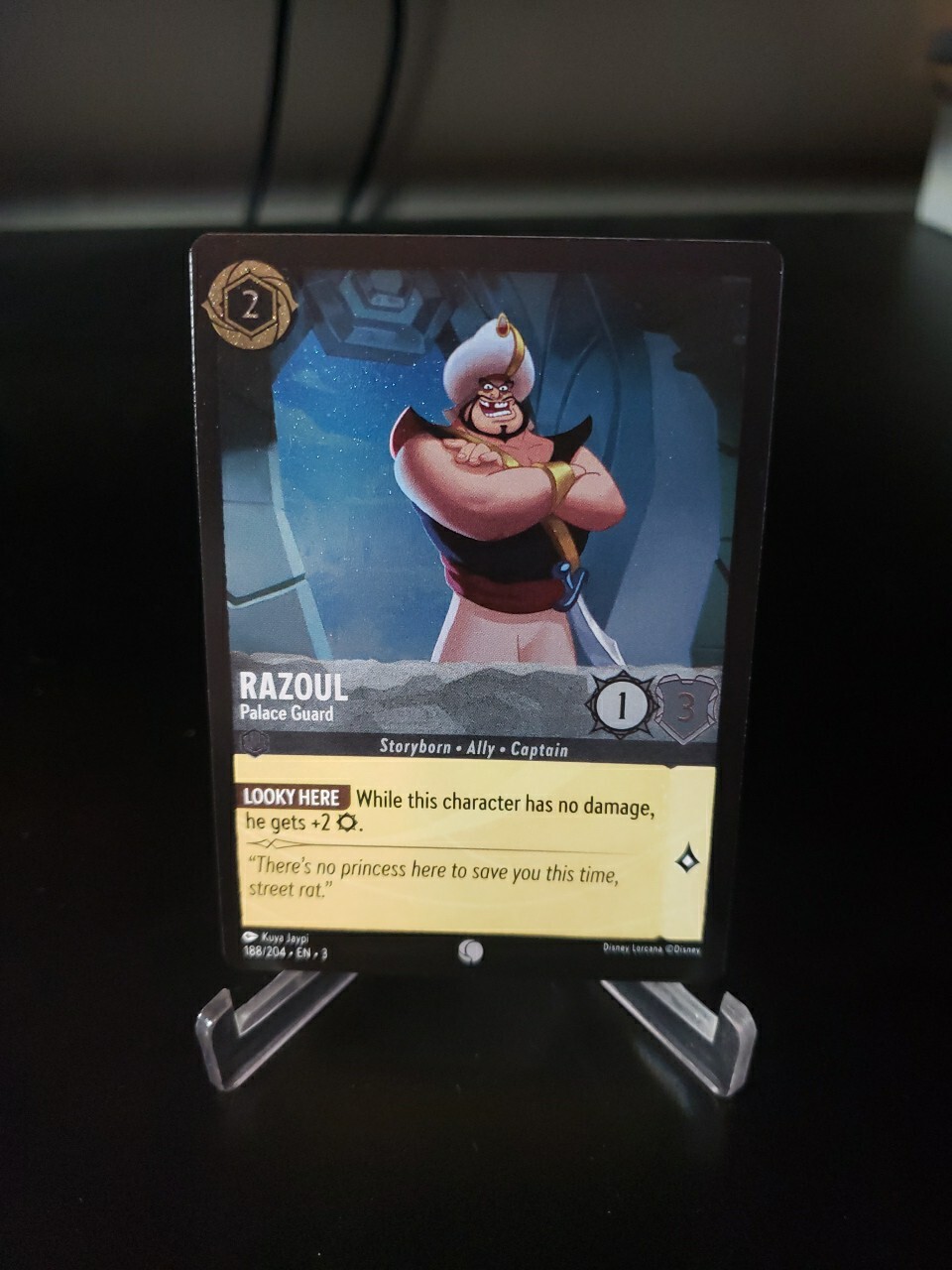 Razoul Disney Lorcana Into The Inklands Common FOIL 188/204 | eBay