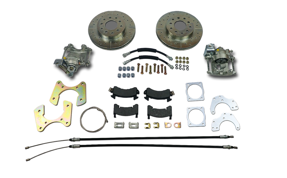 Chevy Belair Rear Disc Brake Conversion Kit 210 150 Series | Includes ...