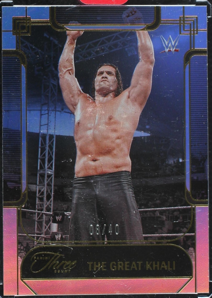 2024 Panini Three Count WWE - Legends The Great Khali #118 /40 for sale ...