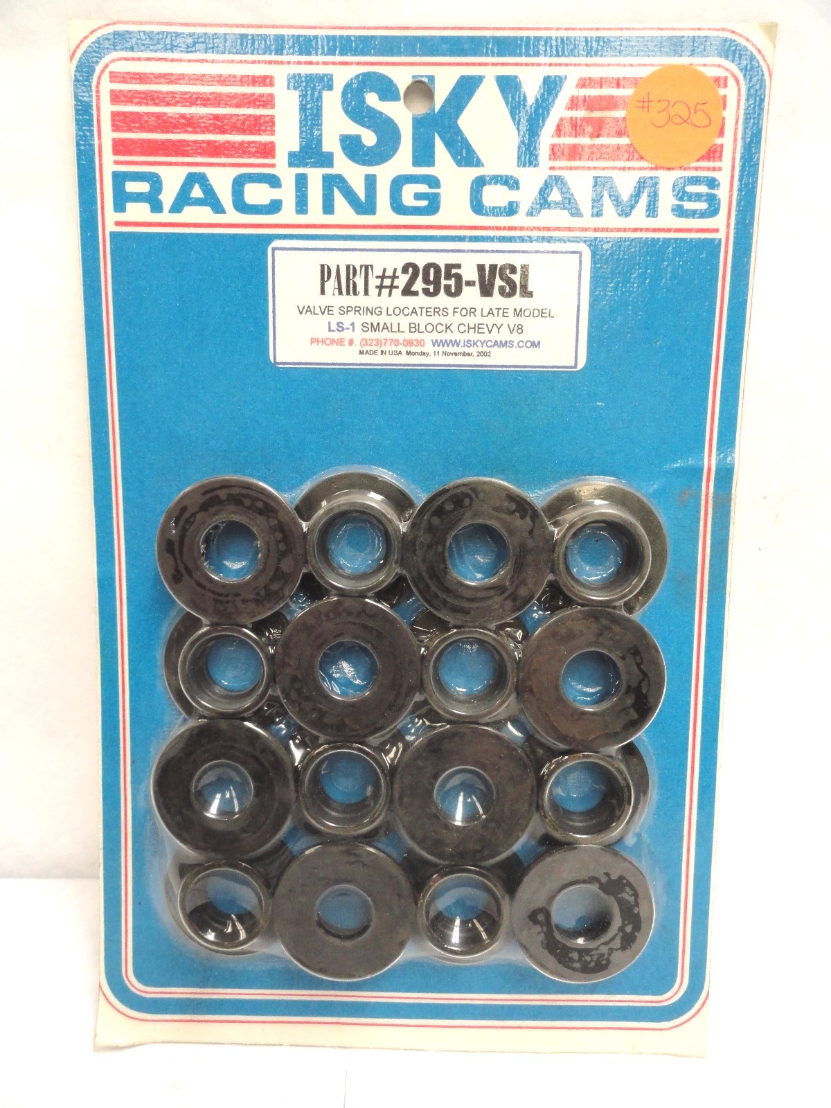 Isky Racing Cams Valve Spring Locators for LS1 #295-VSL | 295VSL ...