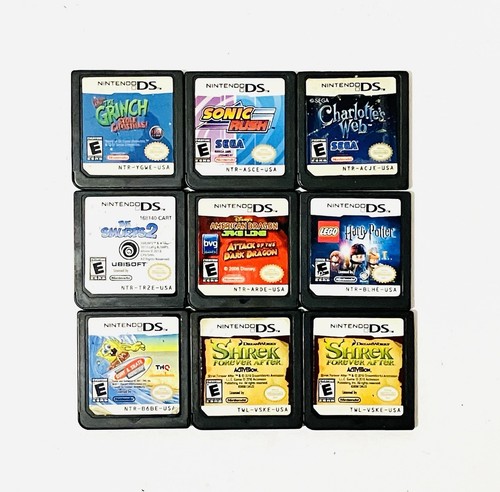 Lot Of Nintendo DS Game Cartridges | eBay